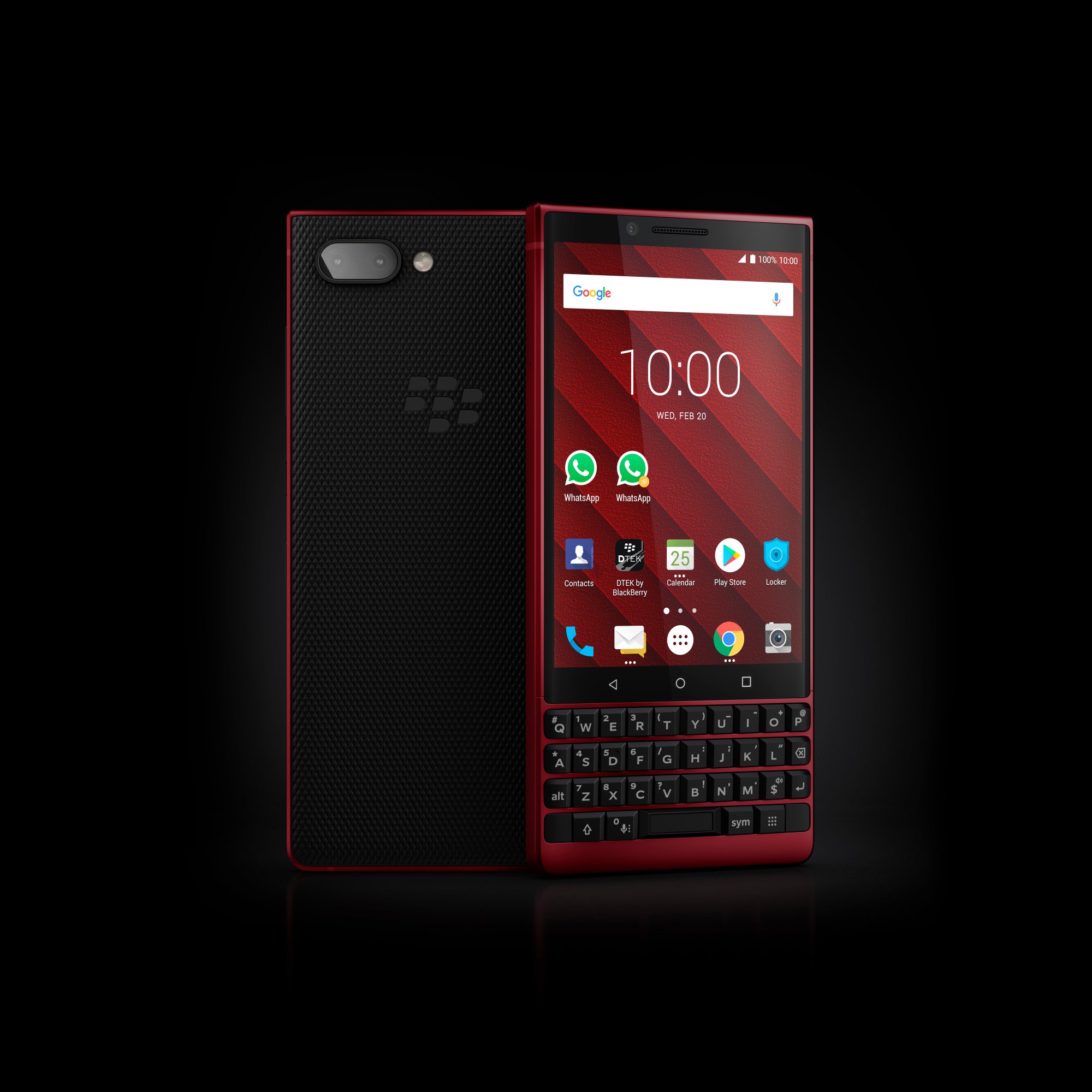 بلک بری کی دو رد ادیشن | BlackBerry KEY2 Red Edition - بلک بری ایران